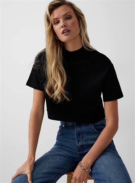 Womens Short Sleeve T Shirts Simons Canada