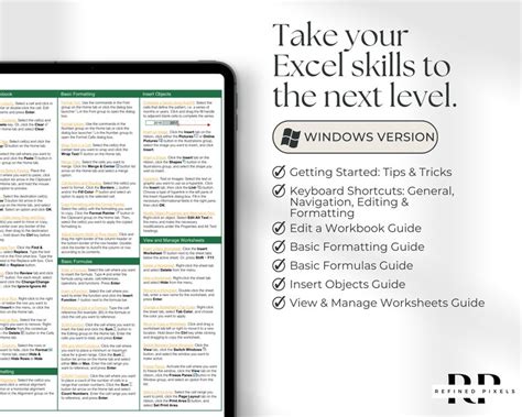 excel shortcuts for windows excel shortcut windows excel pc formulas microsoft excel guide