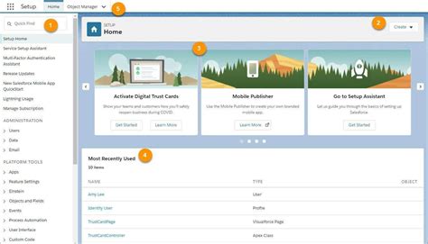 Optimize Salesforce Navigation Setup Salesforce Trailhead