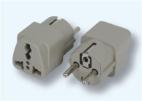 Two Round Pins Socket Adapter Adaptor Abs Plug Rj 0069 Travel Adapter And European Plug