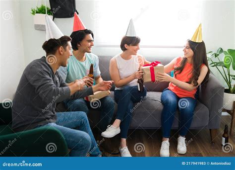 Wishing You A Very Happy Birthday Celebration Stock Image Image Of T Conversation 217941983