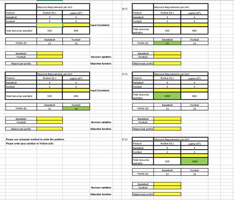 Solved PLEASE USE EXCEL SOLVER There Is An Excel Chegg