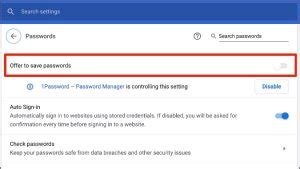 How To Disable Google Chrome Password Manager On Desktop And Mobile TechWiser