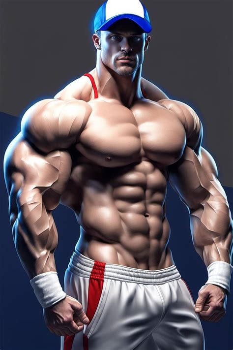 An Ai Digital Generated Muscle Hunk Image By Saline84 On Deviantart