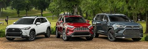 Toyota Suvs From Smallest To Largest Complete Suv Size Guide