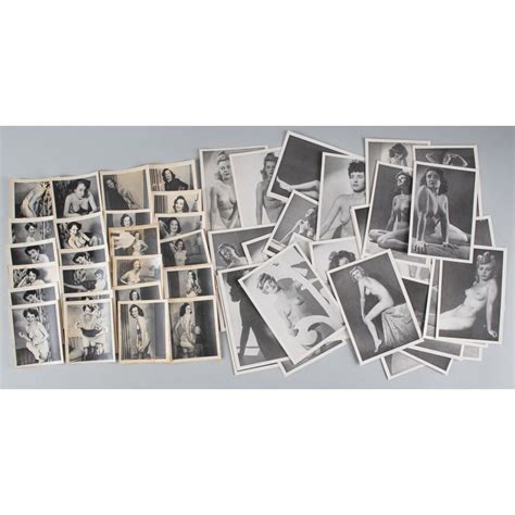 53 Vintage Nude Photographs Fairhill Auction
