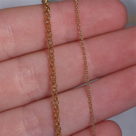 Rolo Chain 14k Gold Filled Ssav Permanent Jewellery Supplies And