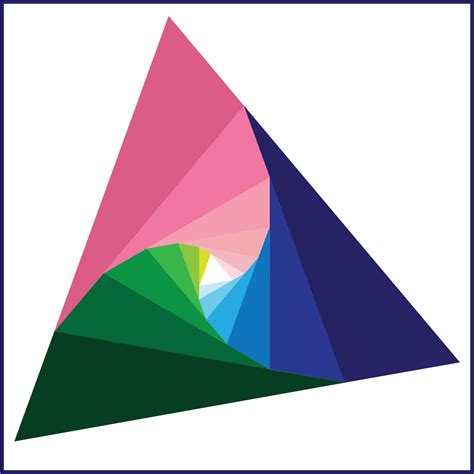 spiraling triangles mini pdf pattern sarah ruiz quilts