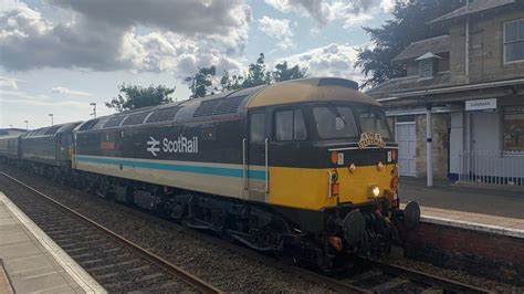 Class 47 Thrash Lsl 47712 And 47810 Depart Ladybank Working 1z47 To