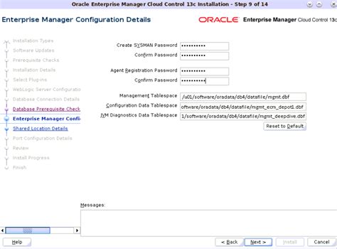 Installing Oracle Enterprise Manager Cloud Control