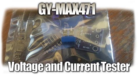 Arduino Gy Max471 Module For Voltage Current Watts Testing Icstation