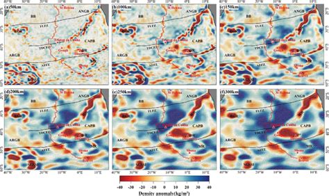Residual Density Variations At Different Depths Download Scientific Diagram