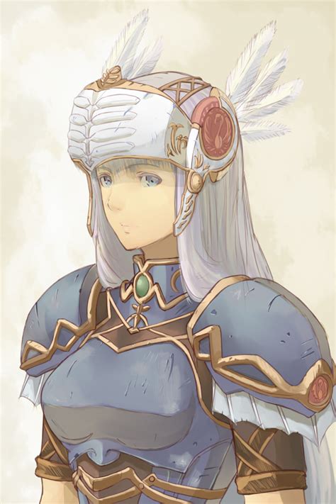 Lenneth Valkyrie Valkyrie Profile Drawn By Nonji Sayglo Halo Danbooru