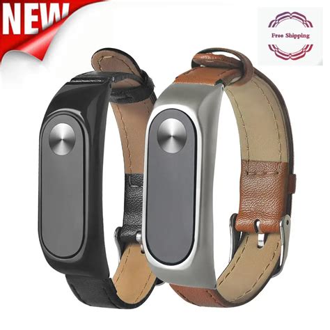 New Business Lightweight Leather Smart Wrist Watch Strap For Xiaomi Miband Smartwatches