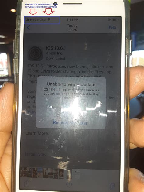 Update Ios Fails On Wifi Iphone 7 Nee Apple Community