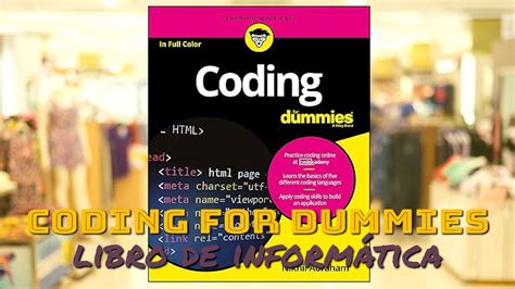 Coding For Dummies 【 Libro De TecnologÍa
