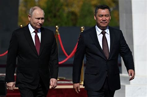 Russias Putin Makes Rare Visit To Kyrgyzstan Despite Icc Arrest