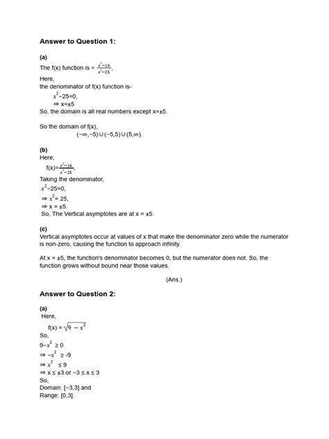 Assignment Mat 120final Pdf Asymptote Mathematical Analysis