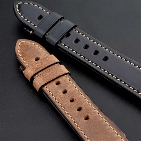 Vintage Horween Chromexcel Leather Watch Strap