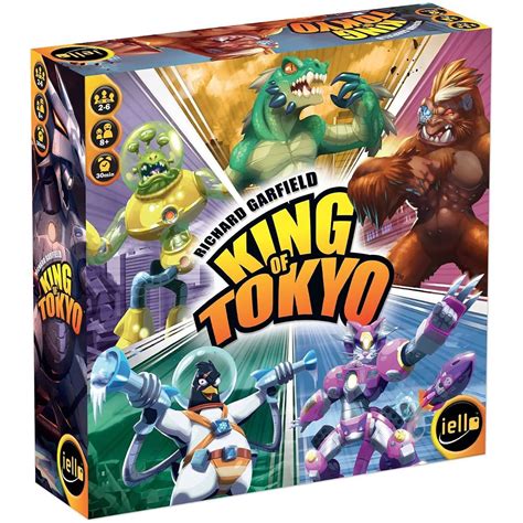 King Of Tokyo New Edition Iello Board Game Ages 8 2 6 Players 30