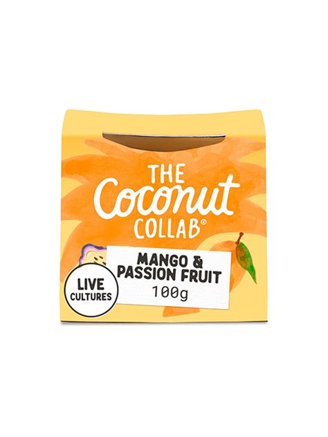 Coconut Collab Mango And Passion Fruit Coconut Yog 100g Jds Food Group