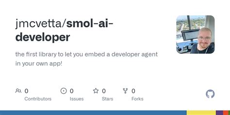 Github Jmcvettasmol Ai Developer The First Library To Let You Embed A Developer Agent In