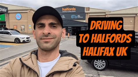 Driving To Halfords Halifax Uk Youtube
