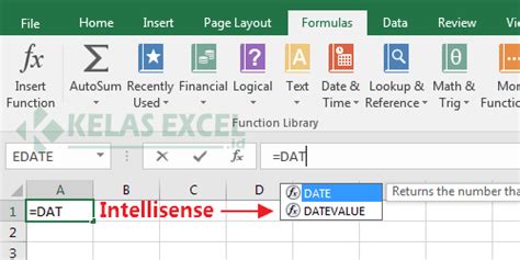 Rumus Datedif Excel Cara Menghitung Selisih Tanggal Di Excel