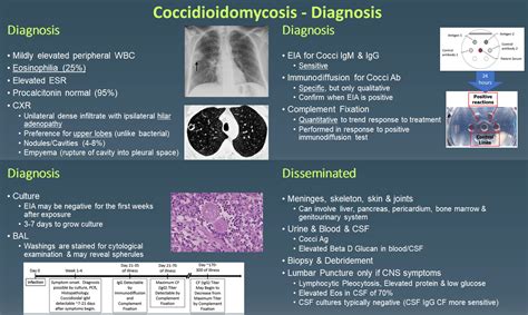 Coccidiomycosis Diagnosis Diagnosis • Mildly Elevated Grepmed