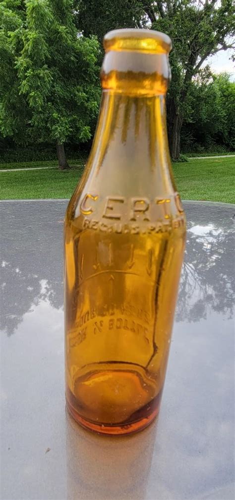 Antique Certo Bottle