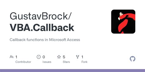 GitHub GustavBrock VBA Callback Callback Functions In Microsoft Access