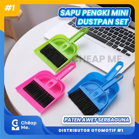 Sapu Pengki Mini Sapu Mini Interior Mobil Pet Small Dustpan Mini