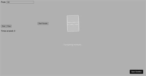 React Sound Visualizer Examples Codesandbox React Sound Visualizer Examples Codesandbox