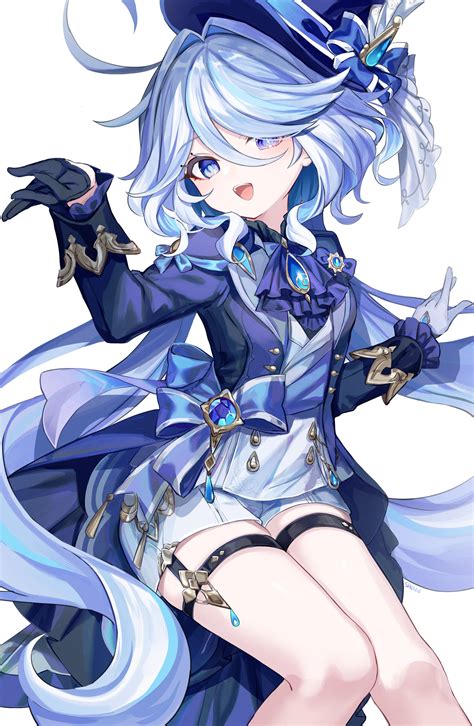 Furina Genshin Impact Drawn By Shouu Kun Danbooru