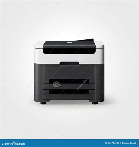 Simple Printer Icon MFP Isolated Laser Print Inkjet Printer Icon For Web Advertising Layout
