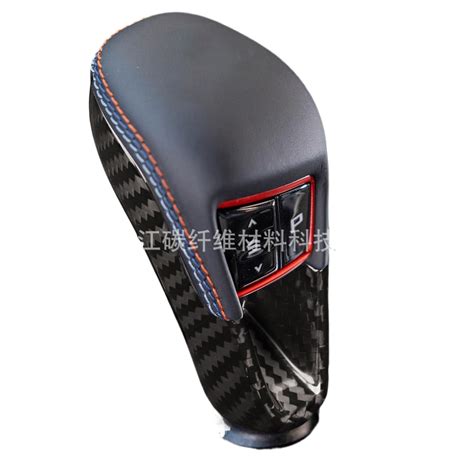Dry Carbon Fiber Gear Shift Knob Cover Trim For Bmw M2 M3 M4 M5 X3m X4m