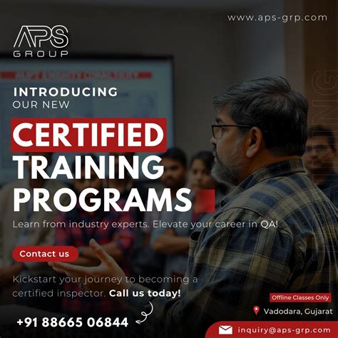 🚀 Introducing Aps Groups Certified Training Programs Advance Your