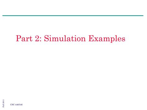 PPT Part Simulation Examples PowerPoint Presentation Free Download ID