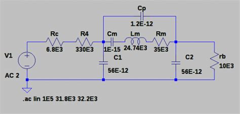 Xtal Osc Spice Model 600x287 Electronics Lab