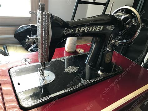 엔틱 빈티지 브라더 수동 미싱 예술작품골동품수집 중고나라