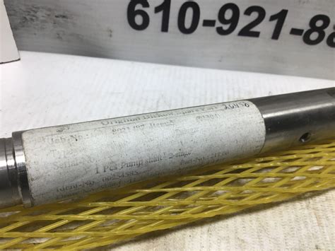 Dickow Pumpen 211 Pump Shaft 2 Stage 14751 K3 Moses B Glick