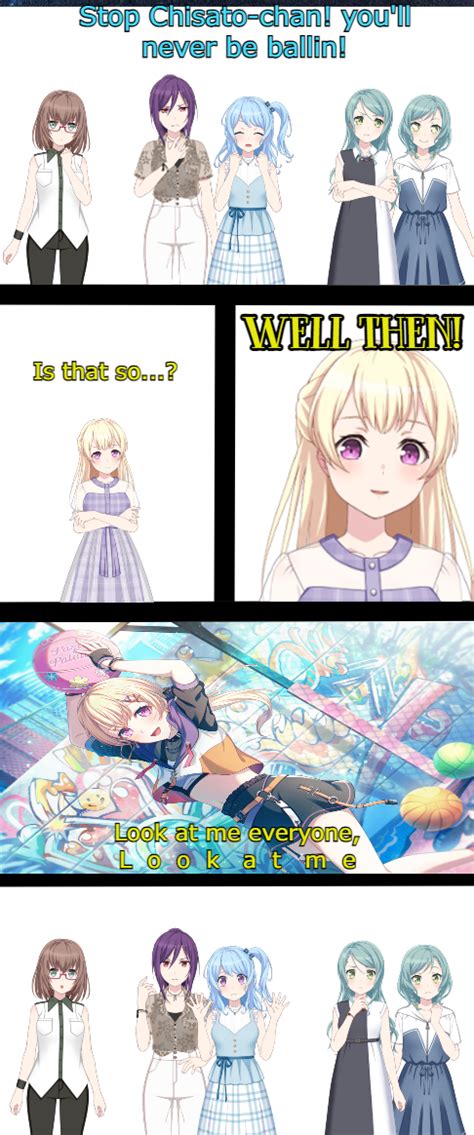 Shes Really Doing It Now Huh R Bangdream