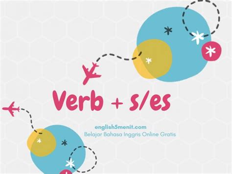 Verb Ditambah S Dan ES Dalam Bahasa Inggris English 5 Menit
