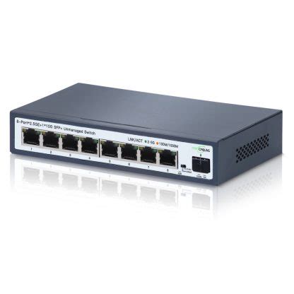 Port G Unmanaged Switch With G Uplink Fastcabling