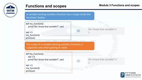 python pcep functions and scopes ppt