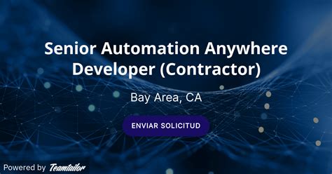 Senior Automation Anywhere Developer Contractor Valce Talent Solutions