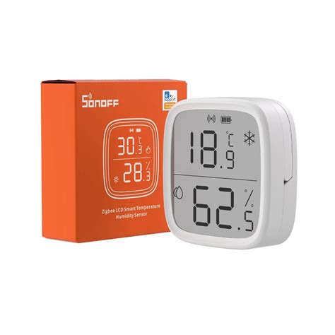 Sonoff Snzb 02d Temperature And Humidity Sensor With Display Zigbee