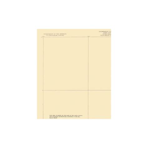 Topographical Map Chatsworth California Quad Usgs 1927 23 X 28 Maps Of The Past