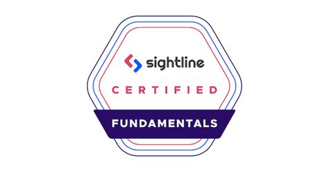 Sightline Certified Fundamentals Credly