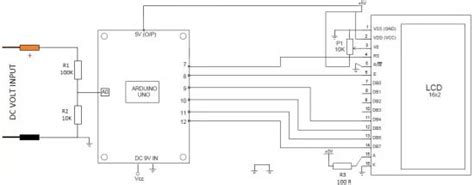 digital voltmeter schematic diagram